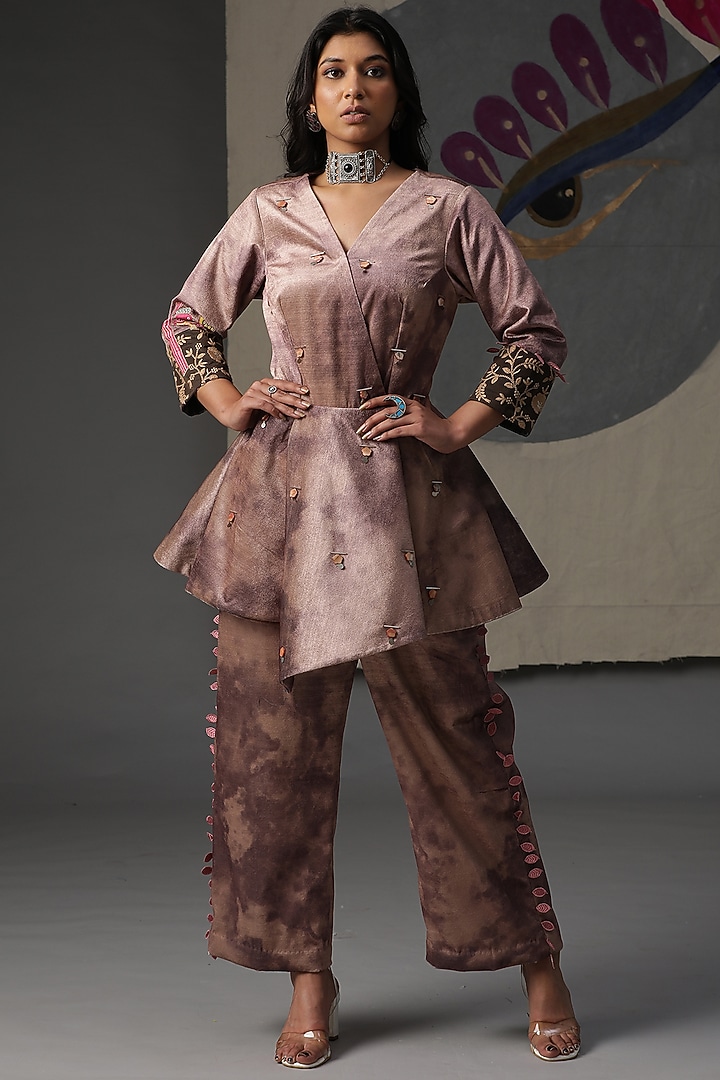 Hazel Ombre Velvet Co-Ord Set by Arpita Sulakshana at Pernia's Pop Up ...