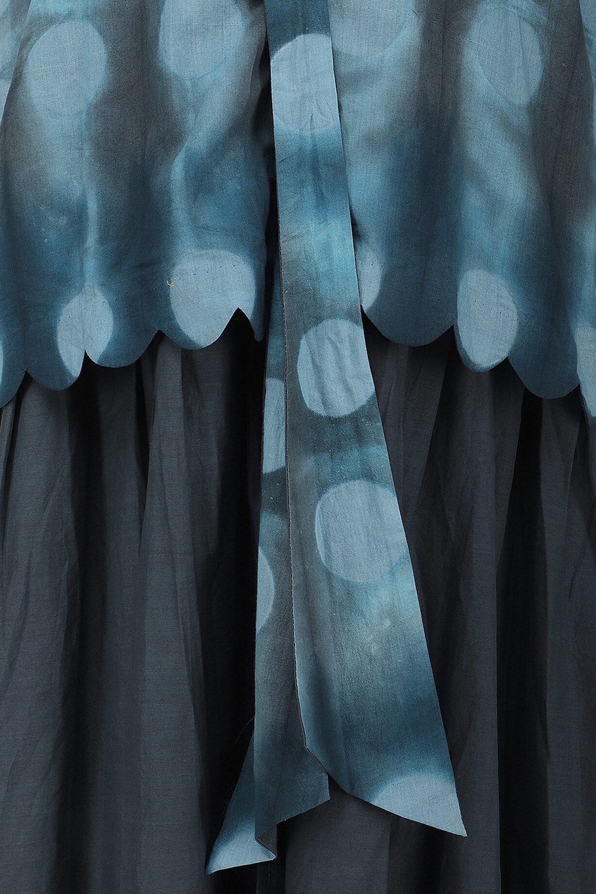 Grey clamp dyed dress available only at Pernia's Pop Up Shop. 2024