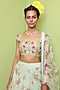 Pista Green Printed Lehenga Set Design by Keerthi Kadire at Pernia's ...