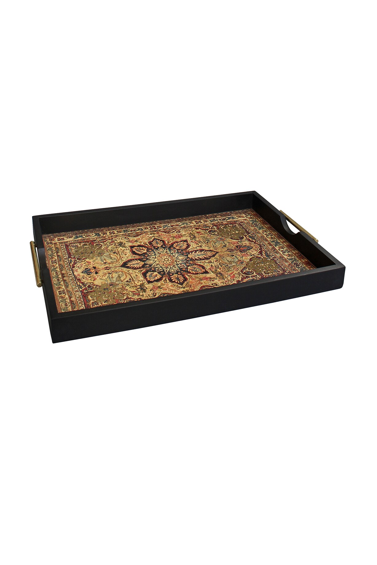Brown Handcrafted Pamira Tray by Karo at Pernia's Pop Up Shop 2026