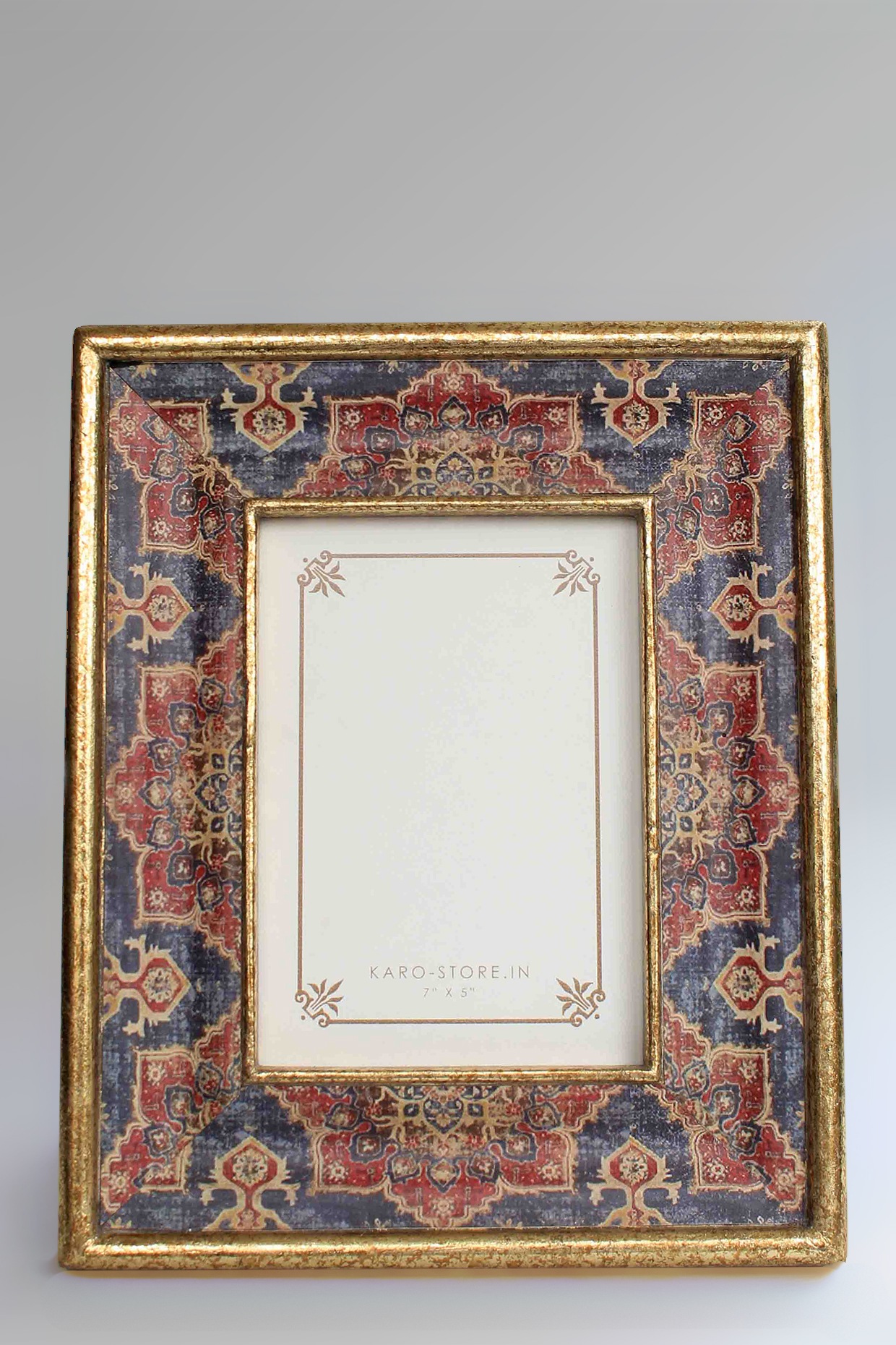 Multicolored Harbour Blue Photo Frame by Karo at Pernia's Pop Up Shop 2025