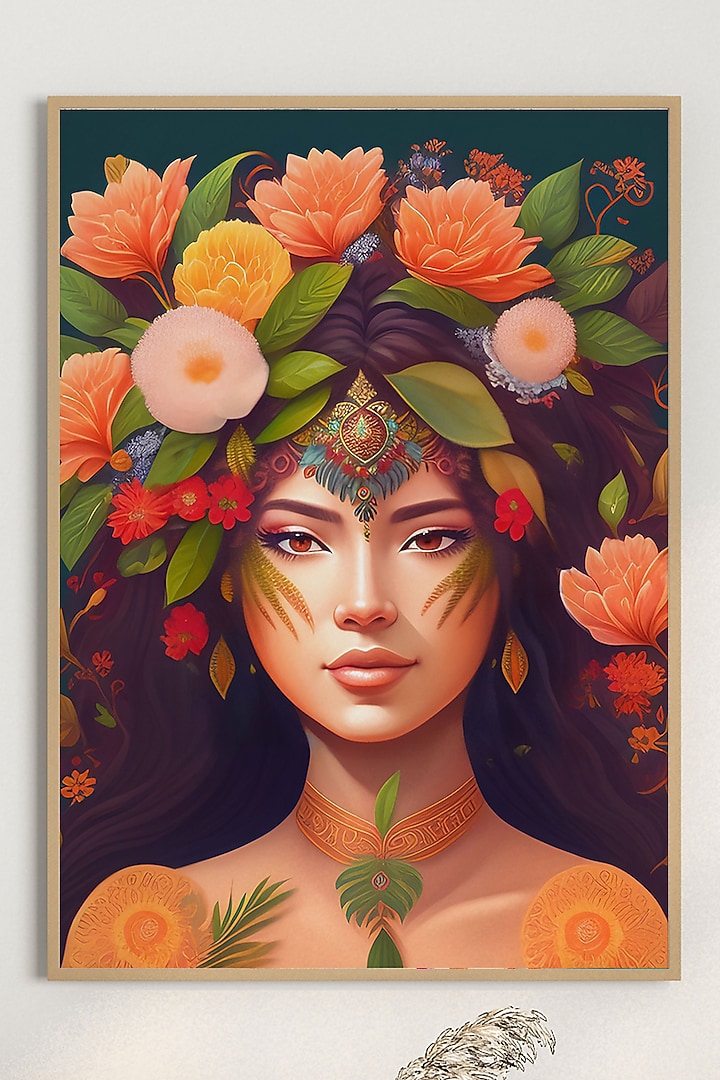 Multi-Colored Archival Paper Wall Art by Krutik at Pernia's Pop Up Shop 2024