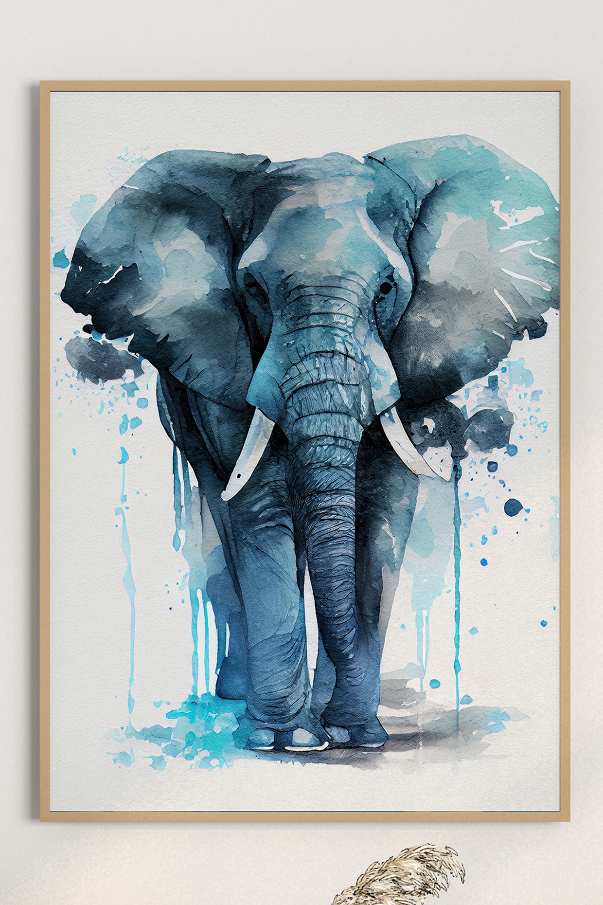 Elephant wall art store