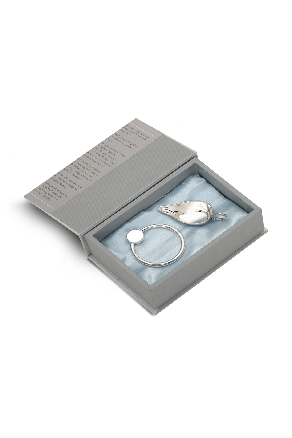 Sterling Silver Baby Gift Set by KRYSALIIS KIDS at Pernia's Pop Up Shop ...