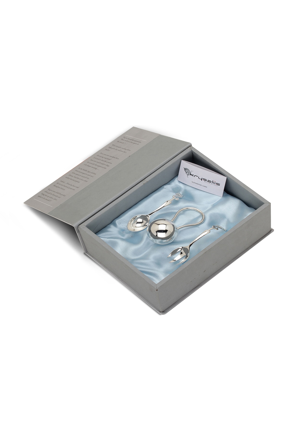 Sterling Silver Baby Gift Set by KRYSALIIS KIDS at Pernia's Pop Up Shop ...