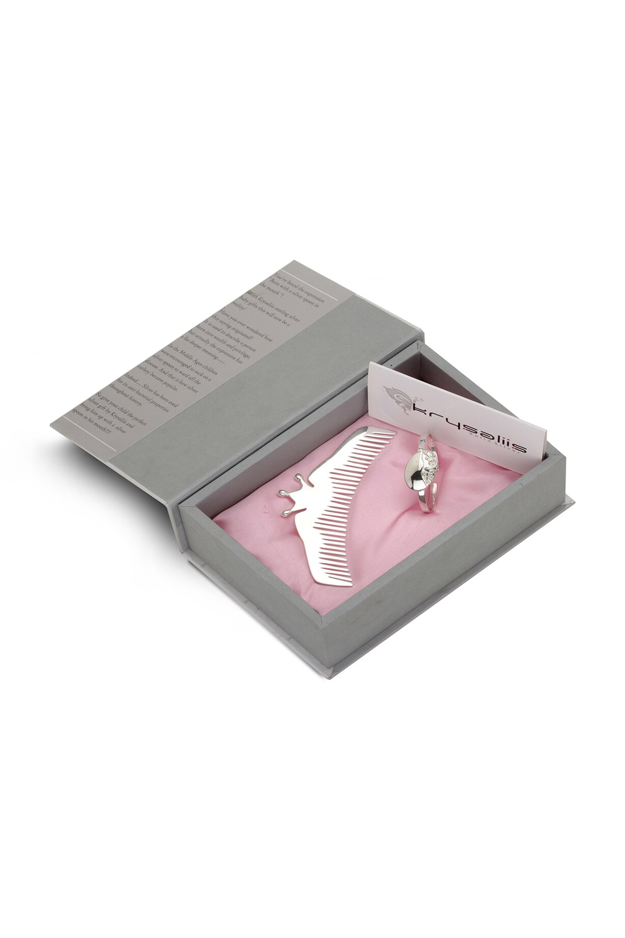 Sterling Silver Baby Gift Set by KRYSALIIS KIDS at Pernia's Pop Up Shop ...