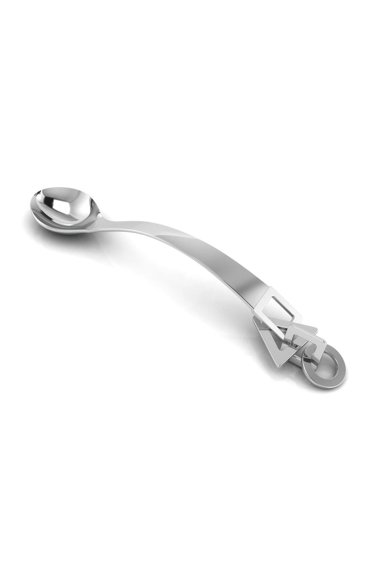 Sterling Silver Shapes Baby Spoon by KRYSALIIS KIDS at Pernia's Pop Up ...
