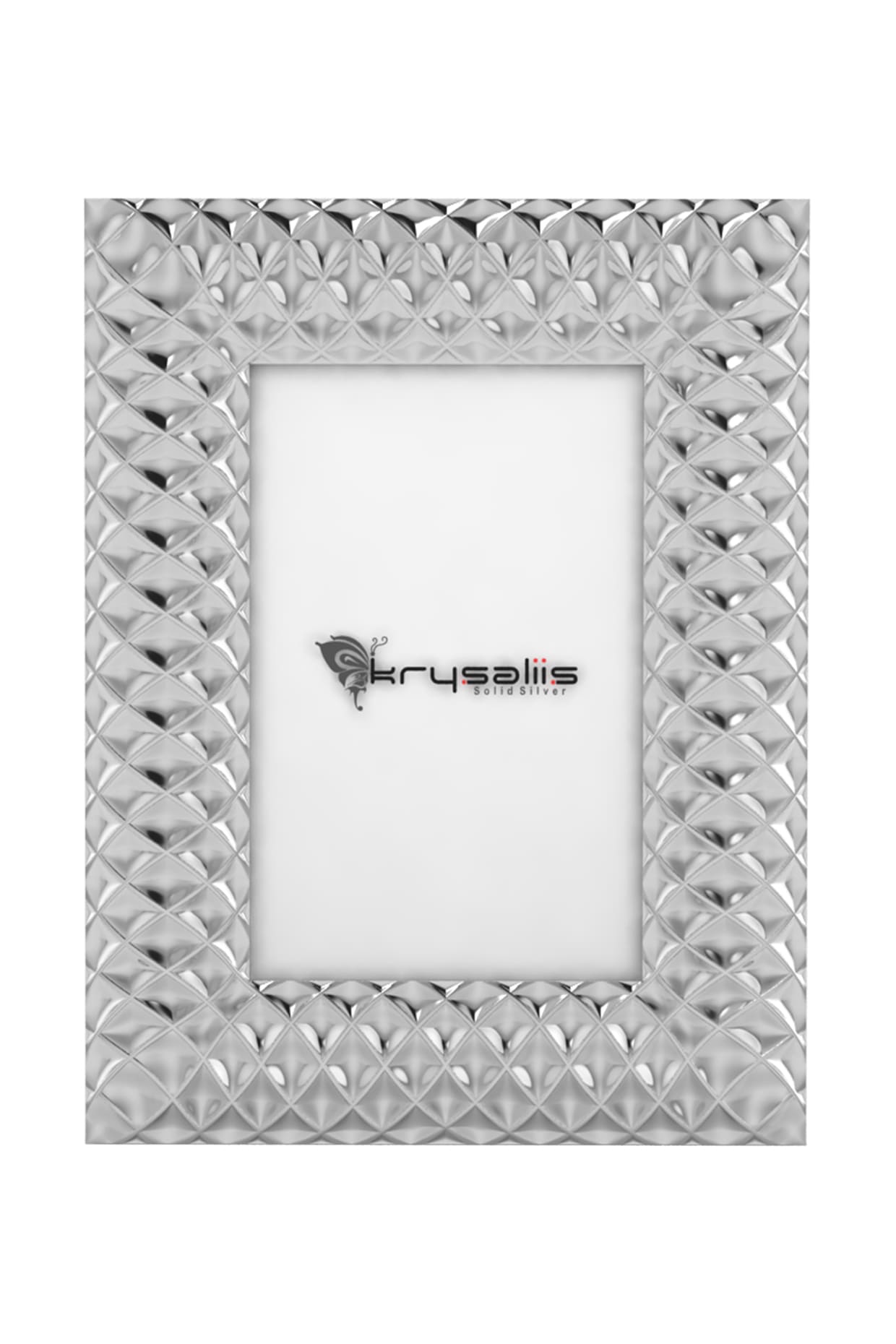 Pure Silver Diamond Photo Frame by KRYSALIIS HOME at Pernia's Pop Up ...