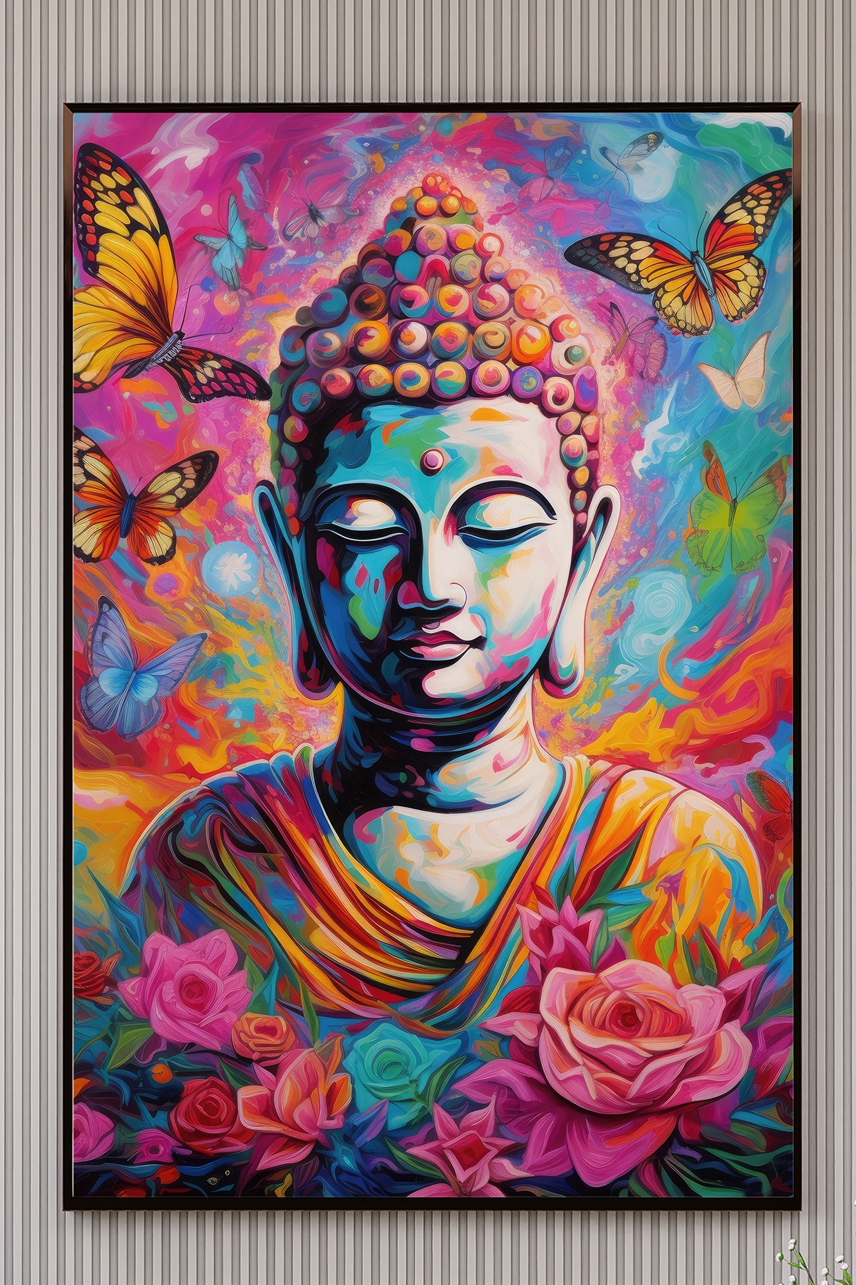 Buddha wall art store