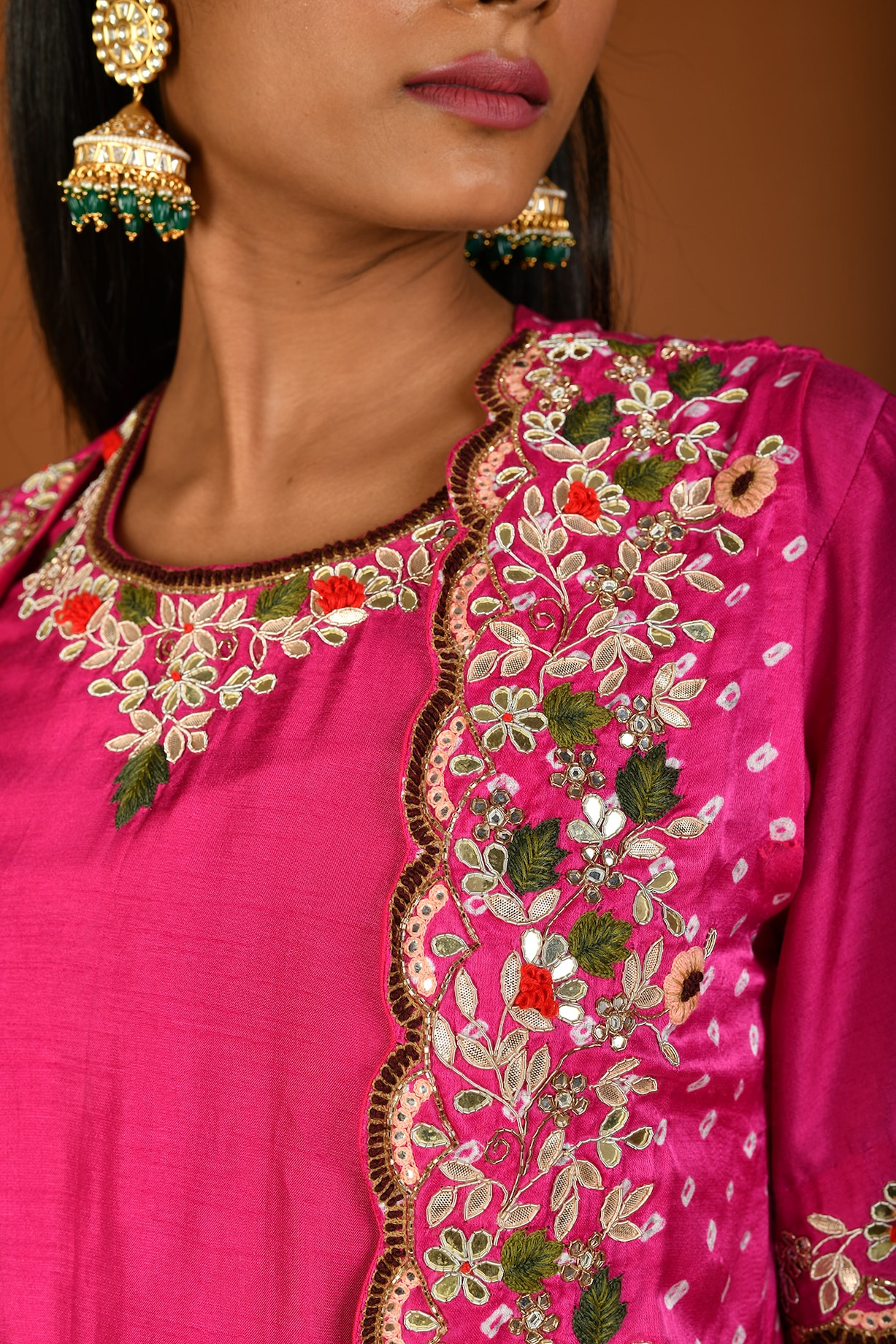 Pink Silk Dhoti Set Design by Kesar studio at Pernia's Pop Up Shop 2024