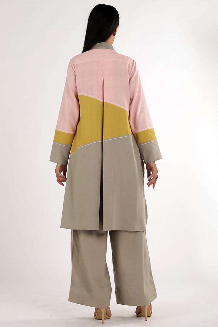 Multi Colored Cotton Tunic Set by MADDER MUCH at Pernia's Pop Up Shop 2024