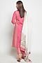 Plum Pink Paneled Kurta Set Design by Maison Shefali at Pernia's Pop Up Shop 2024