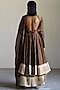 Brown Embroidered Kurta Set by Mimamsaa at Pernia's Pop Up Shop 2026