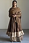 Brown Embroidered Kurta Set Design by Mimamsaa at Pernia's Pop Up Shop 2022