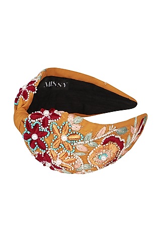 Multi-Colored Headband With Faux Pearls by MISSY at Pernia's Pop Up ...