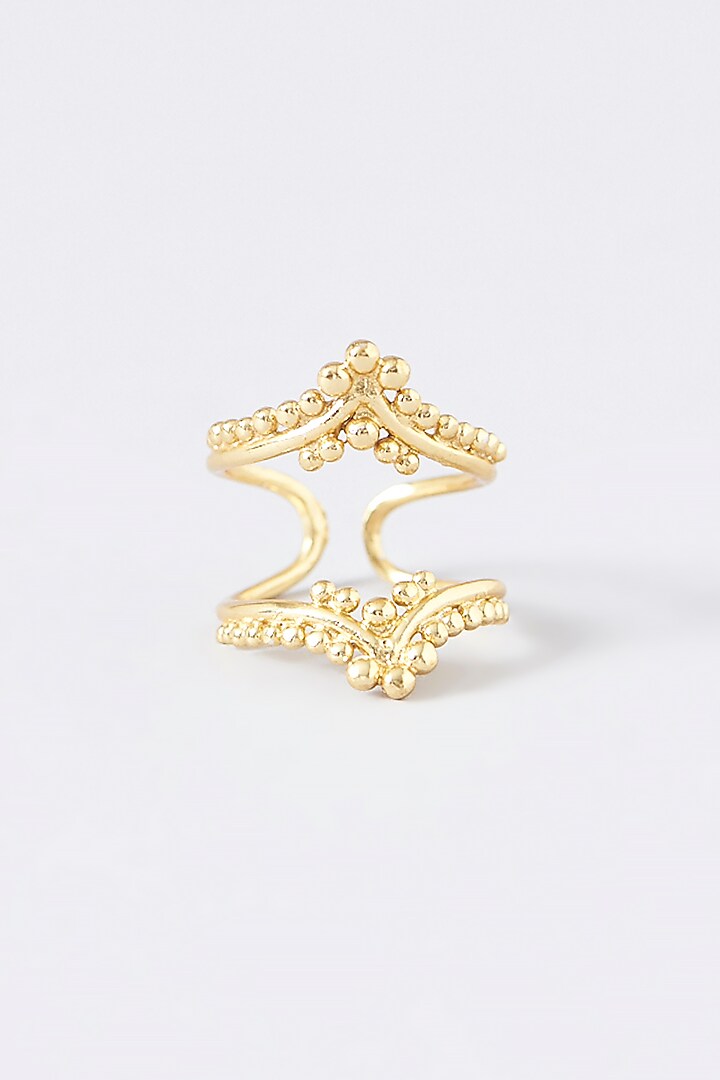 Gold Plated Splint Ring by Maalicious at Pernia's Pop Up Shop 2024