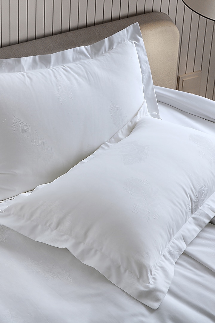 White Cotton Bedsheet Set by Malako at Pernia's Pop Up Shop 2026