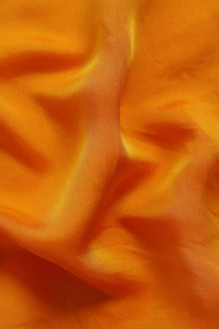 Orange Silk Co-Ord Set by Moihno at Pernia's Pop Up Shop 2026