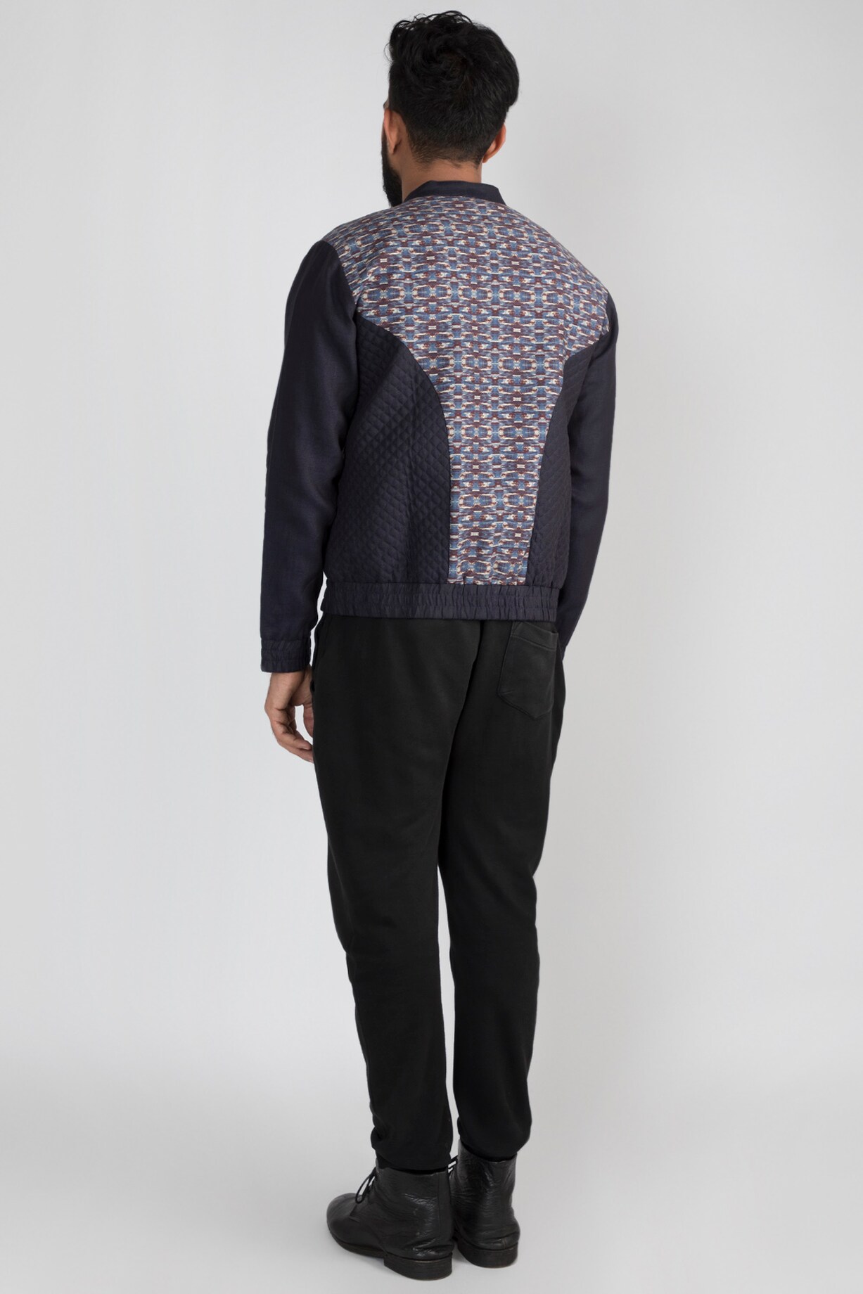 Cobalt Blue Retro Bomber Jacket Design by Mayank Modi at Pernia's Pop ...