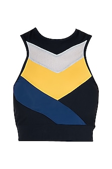 Multi Colored crop top available only at Pernia's Pop Up Shop. 2024