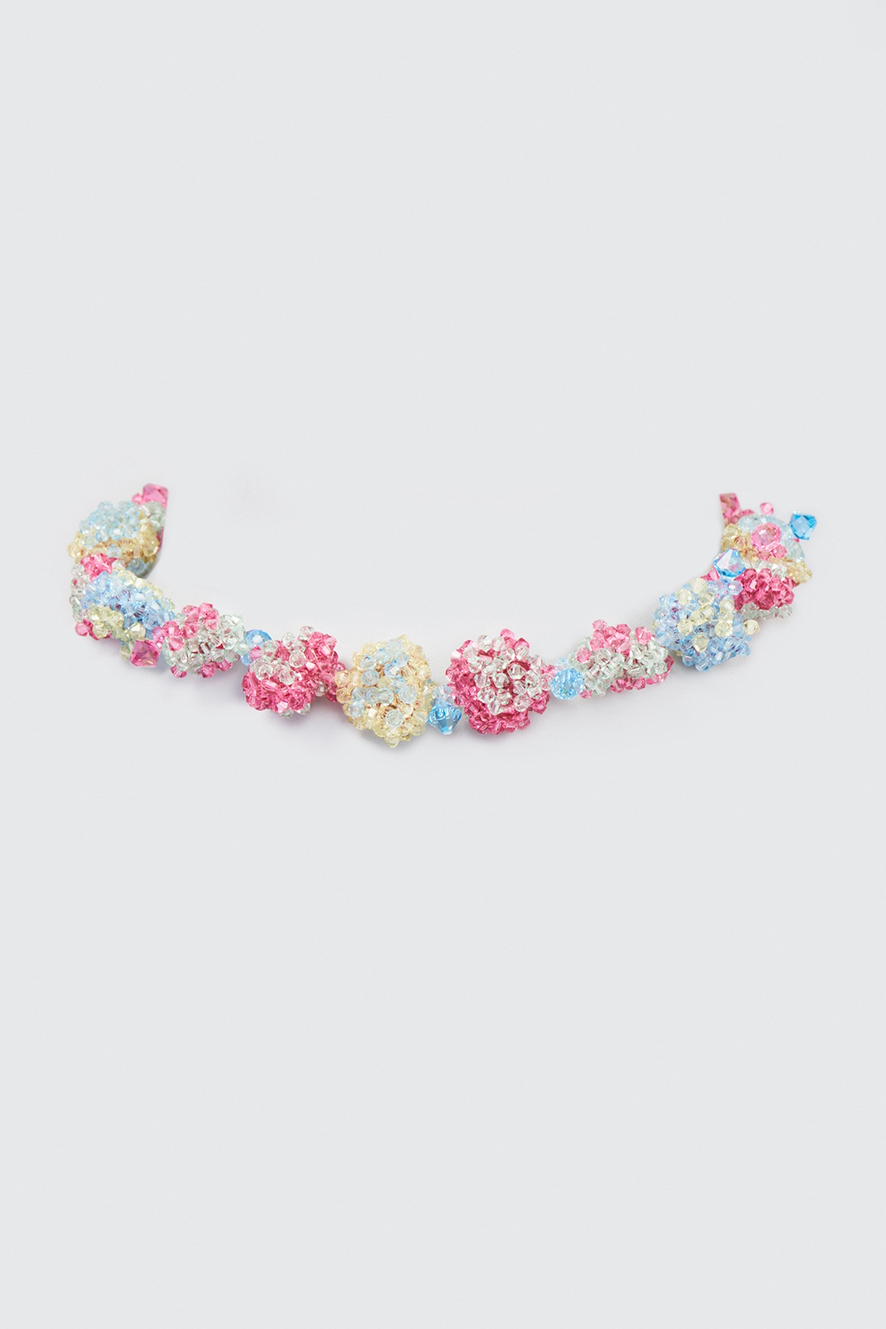 Multi-Colored Swarovski Xilion Crystal Necklace by Nour at Pernia's Pop ...