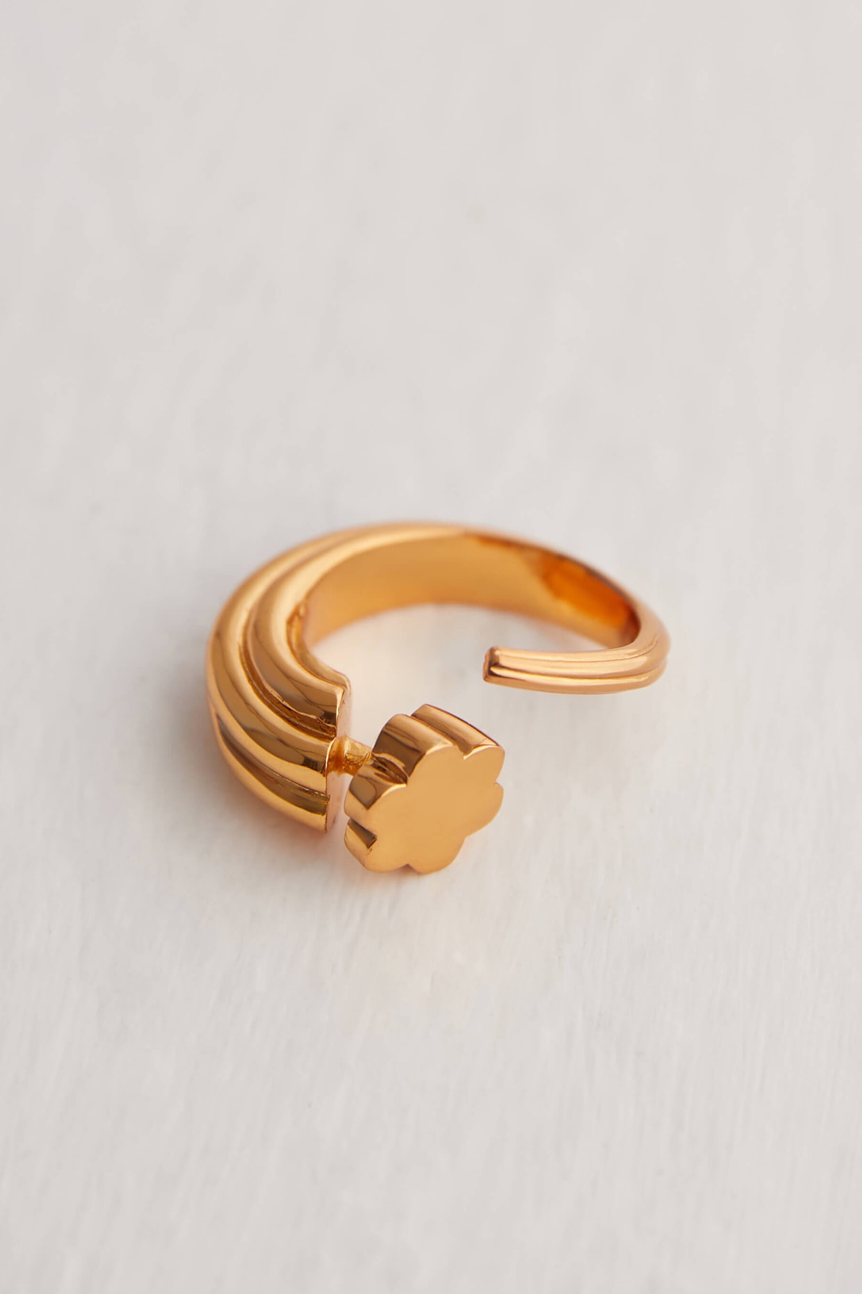 Gold Plated Tuscon Ring by Outhouse at Pernia's Pop Up Shop 2025