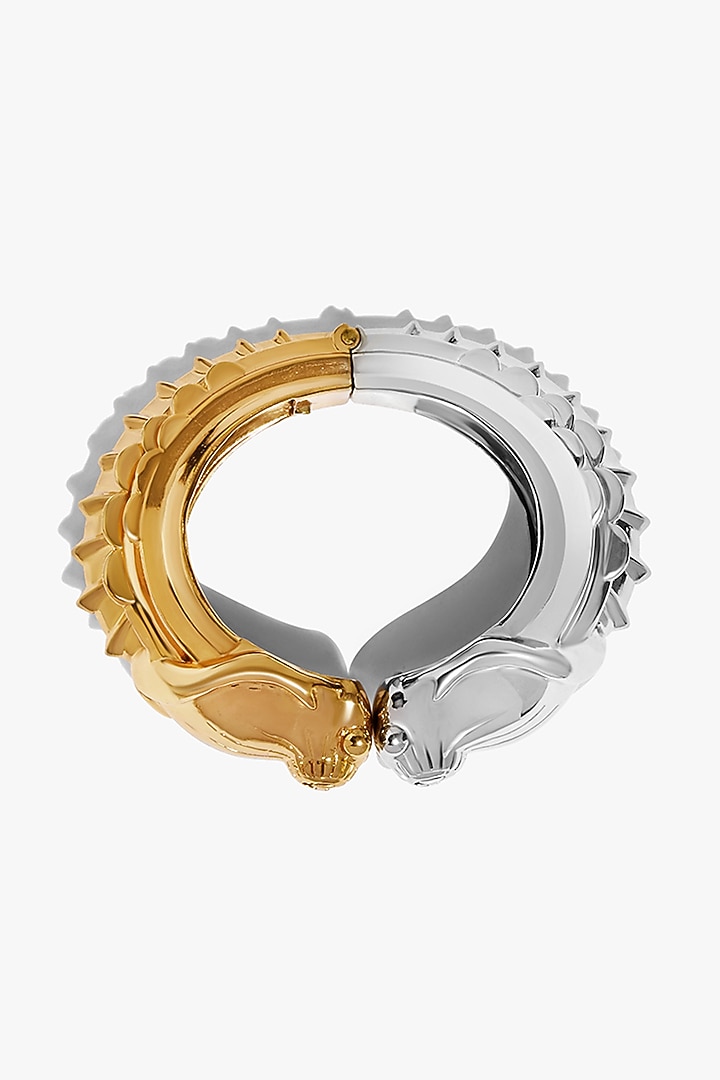 Two Tone Finish Bug Motif Handcuff by Outhouse at Pernia's Pop Up Shop 2026
