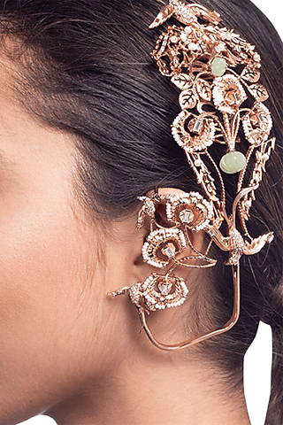 Designer Ear cuffs - Buy Latest Designer Ear cuffs Online | Pernias Pop ...