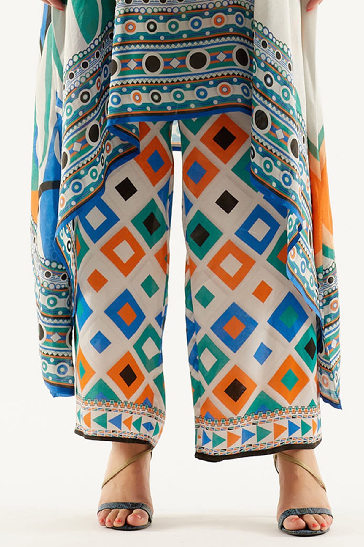 Multi Colored Pants With Print by Rajdeep Ranawat at Pernia's Pop Up ...