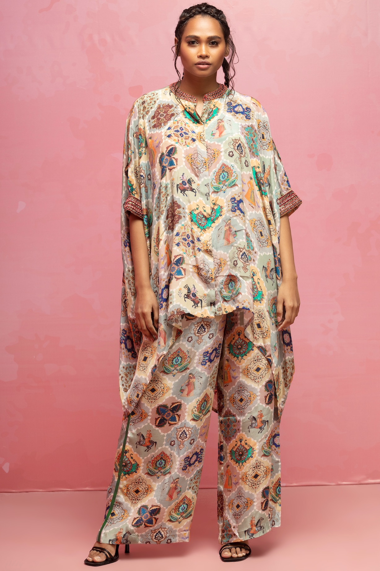 Pastel Crepe Co-Ord Set by Rajat tangri at Pernia's Pop Up Shop 2026