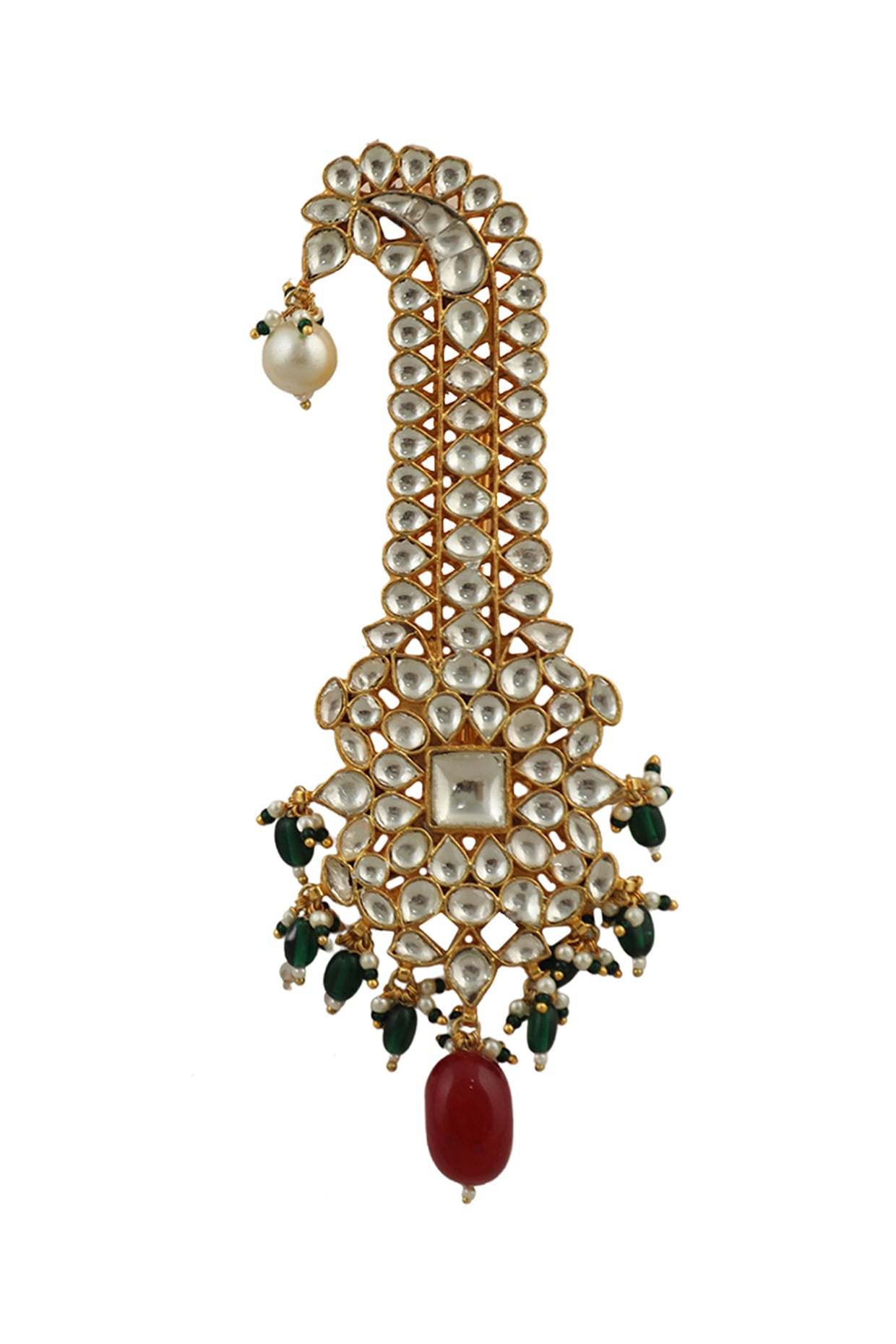 Gold Plated Jadtar Stone Kilangi by Riana Jewellery Men at Pernia's Pop ...