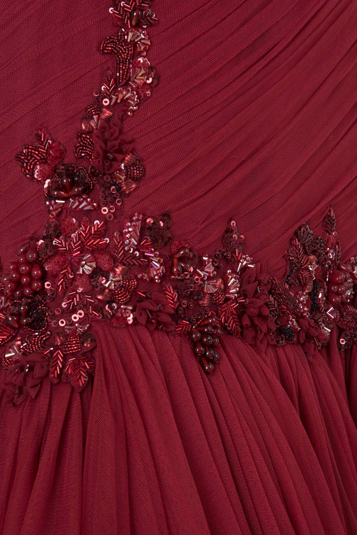 Red tube embellished gown available only at Pernia's Pop Up Shop. 2026