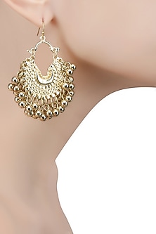 Ritika Sachdeva presents Silver plated double white enamel cutwork ...