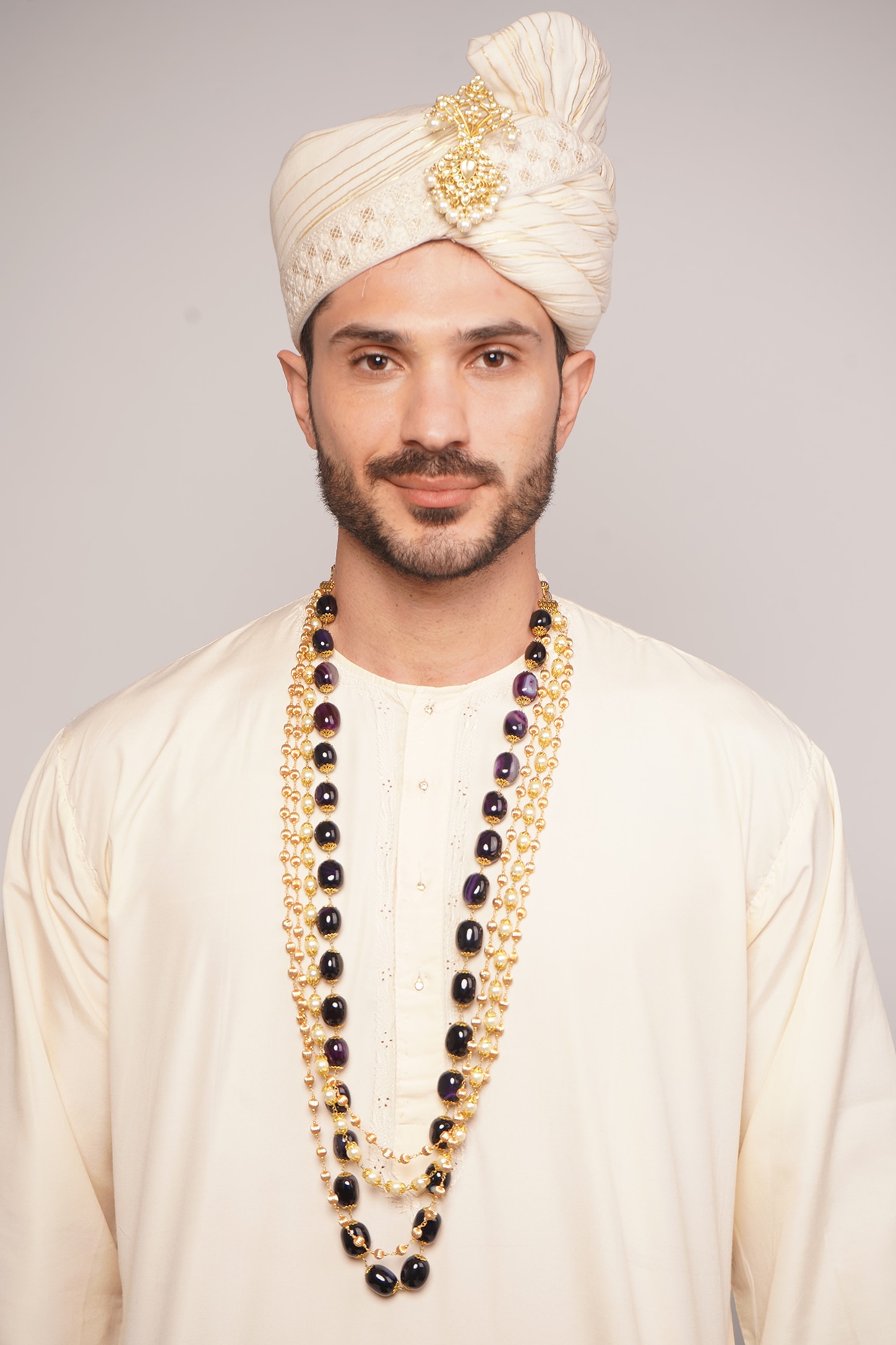 Purple Ruby & Pearl Necklace by Suhana art & jewels at Pernia's Pop Up ...