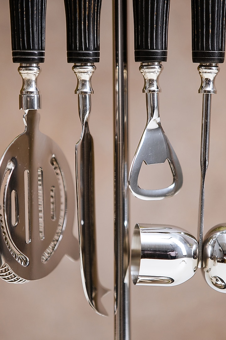 Silver Bar Tool Set by SG Home at Pernia's Pop Up Shop 2025
