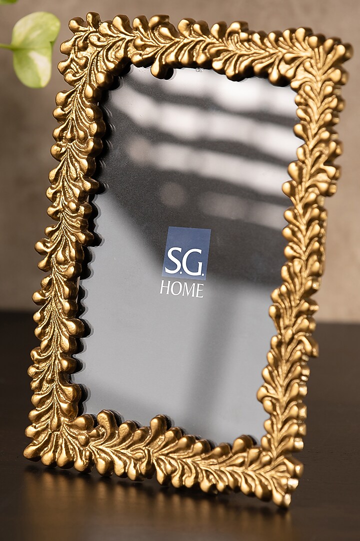 Gold Metal Photoframes (Set of 2) by SG Home at Pernia's Pop Up Shop 2025