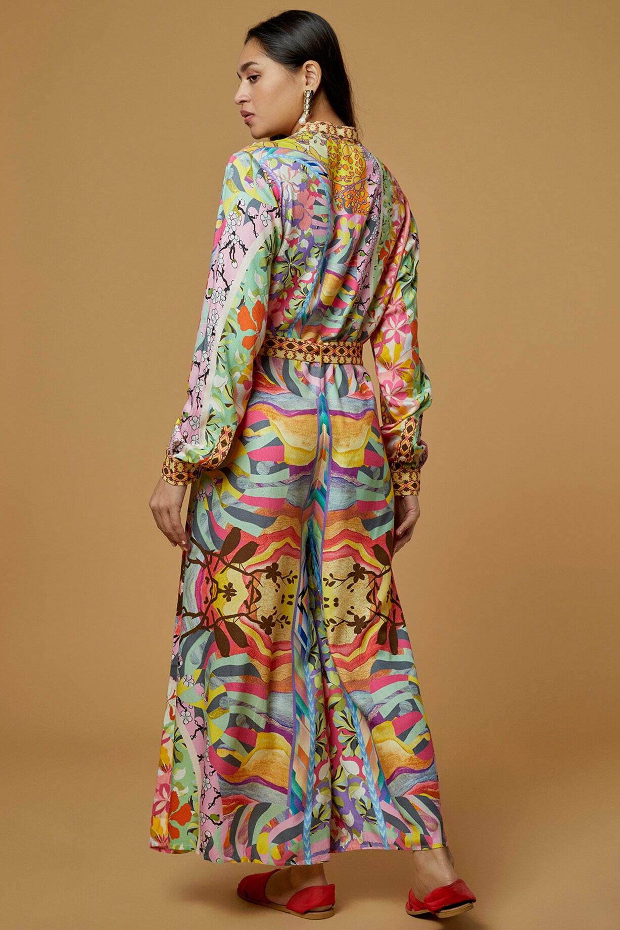 Multi-Color Mix Print Jumpsuit by SIDDHARTHA BANSAL at Pernia's Pop Up ...