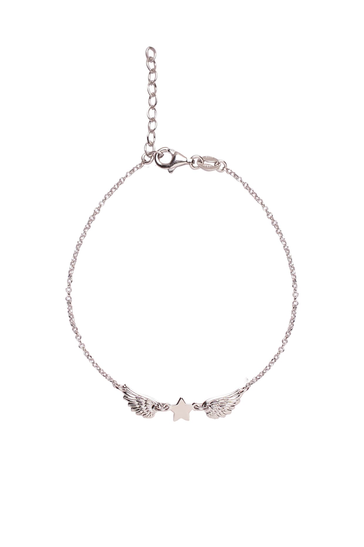 White Finish Bracelet In Sterling Silver by Sica Jewellery at Pernia's ...