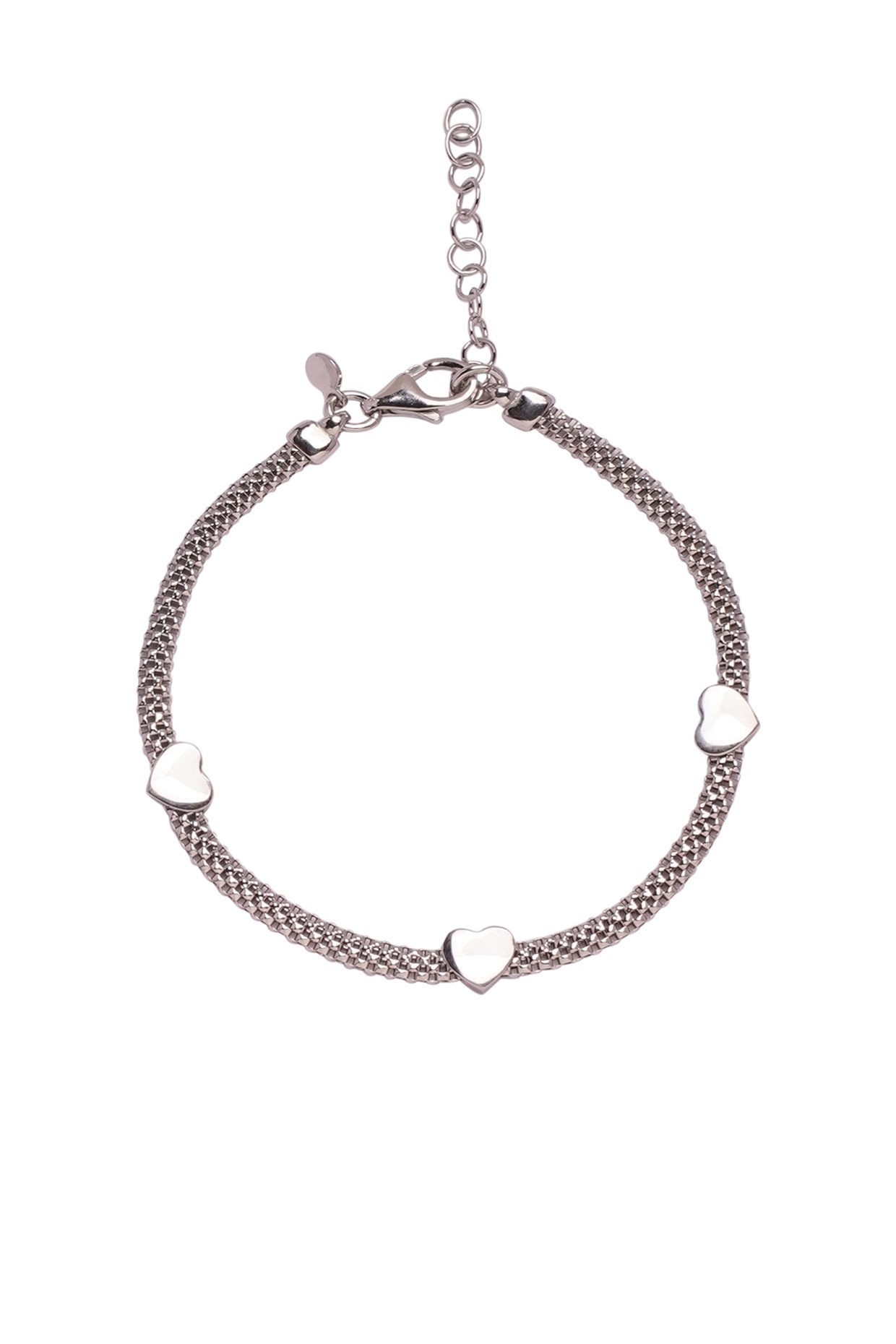 Black Rhodium Finish Bracelet In Sterling Silver by Sica Jewellery at ...