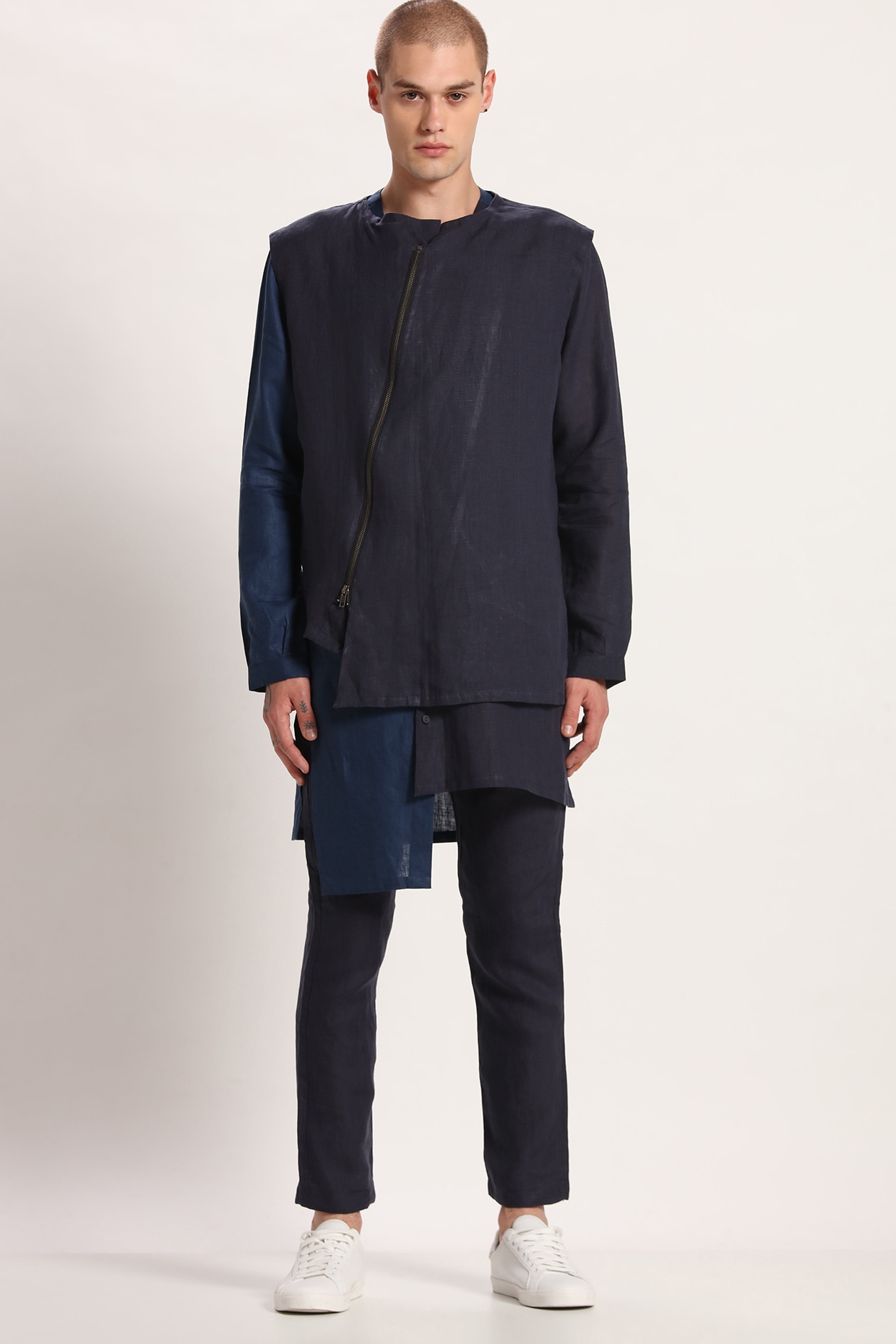 Navy Blue Lightweight Jacket by Son Of A Noble SNOB at Pernia's Pop Up ...