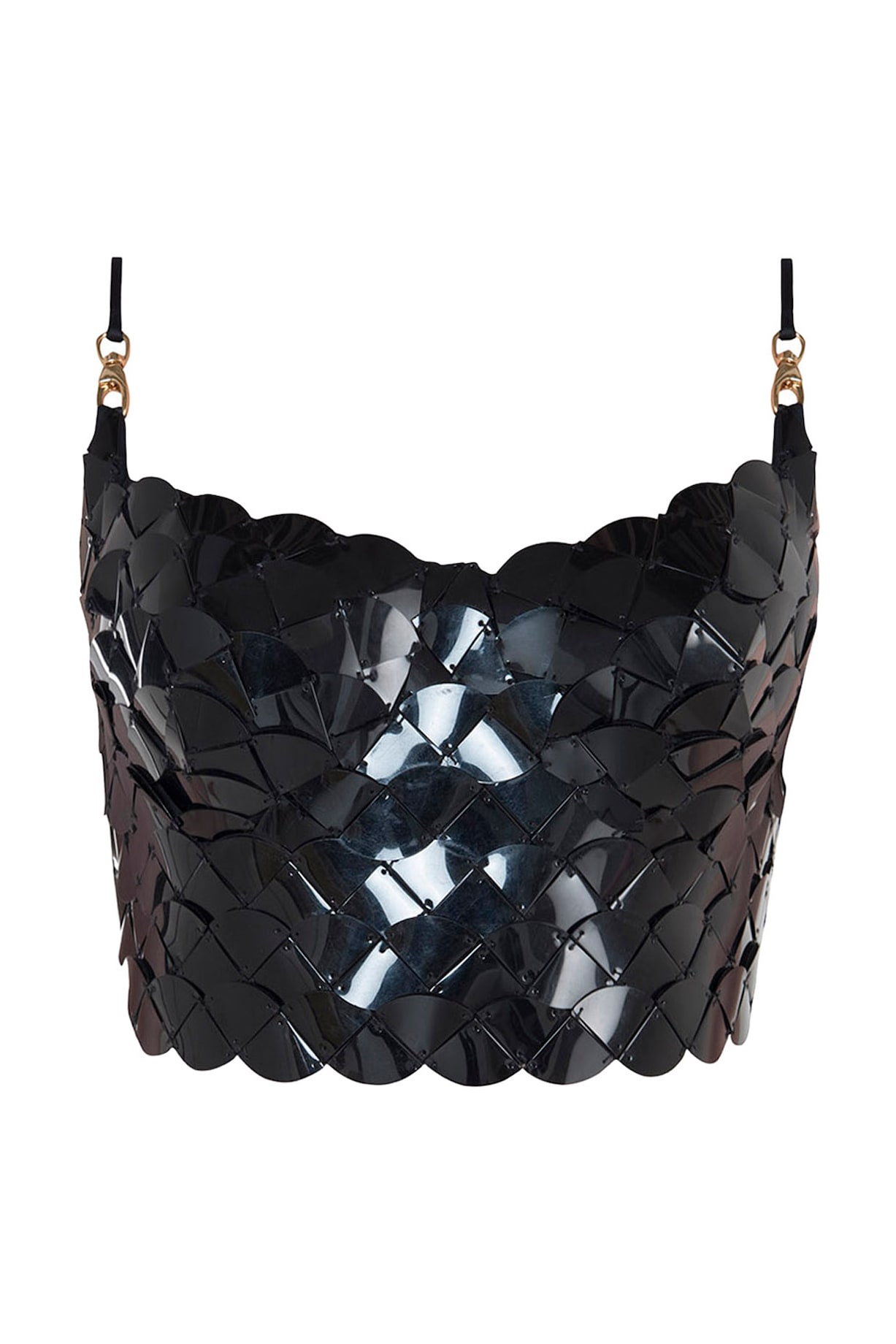 Black kite skin bustier by Shivan & Narresh at Pernia's Pop Up Shop 2025
