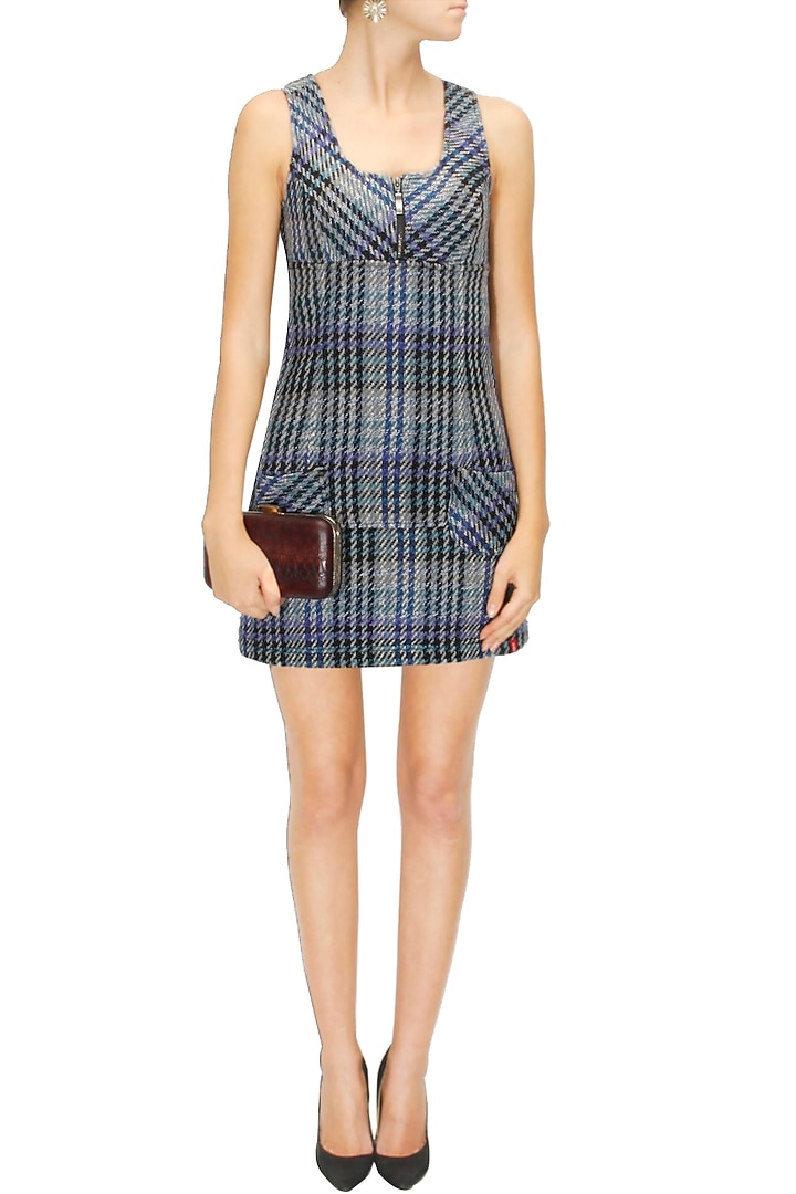 EDC- Multicolour thread woven dress available only at Pernia's Pop-Up ...