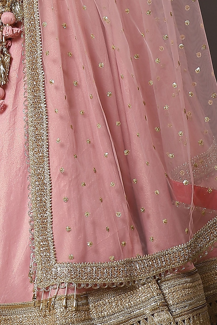 Pink Embroidered Wedding Lehenga Set by Shikhar Sharma at Pernia's Pop ...