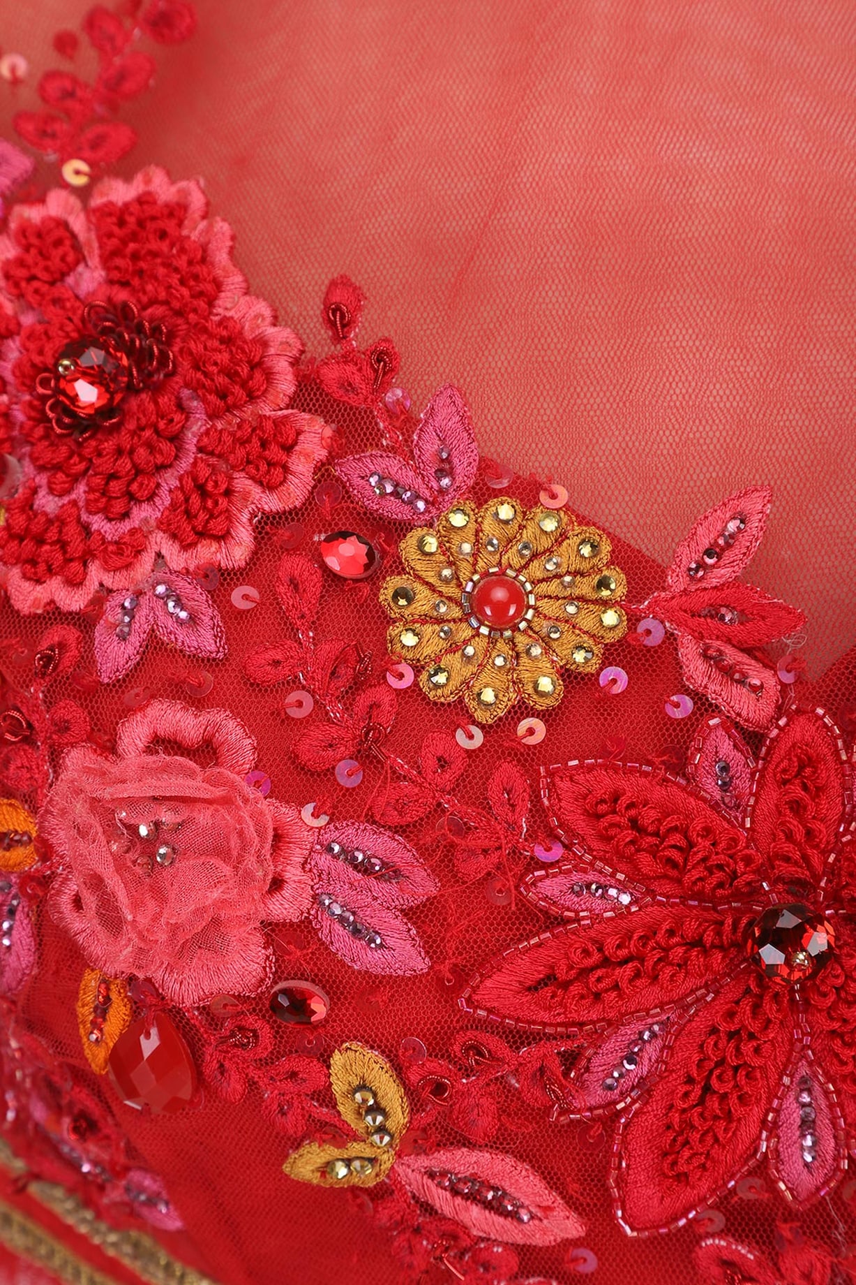 Red embroidered blouse with pants available only at Pernia's Pop Up ...