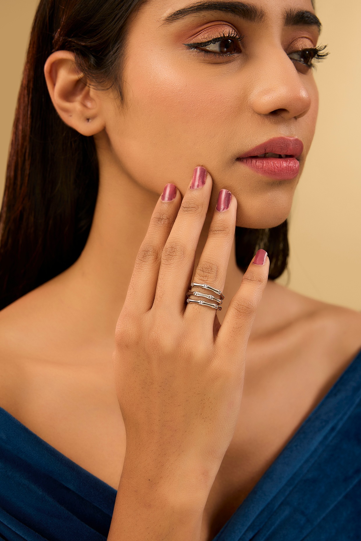 White Finish Eurostar Zircon Ring In Sterling Silver by STELLA ...