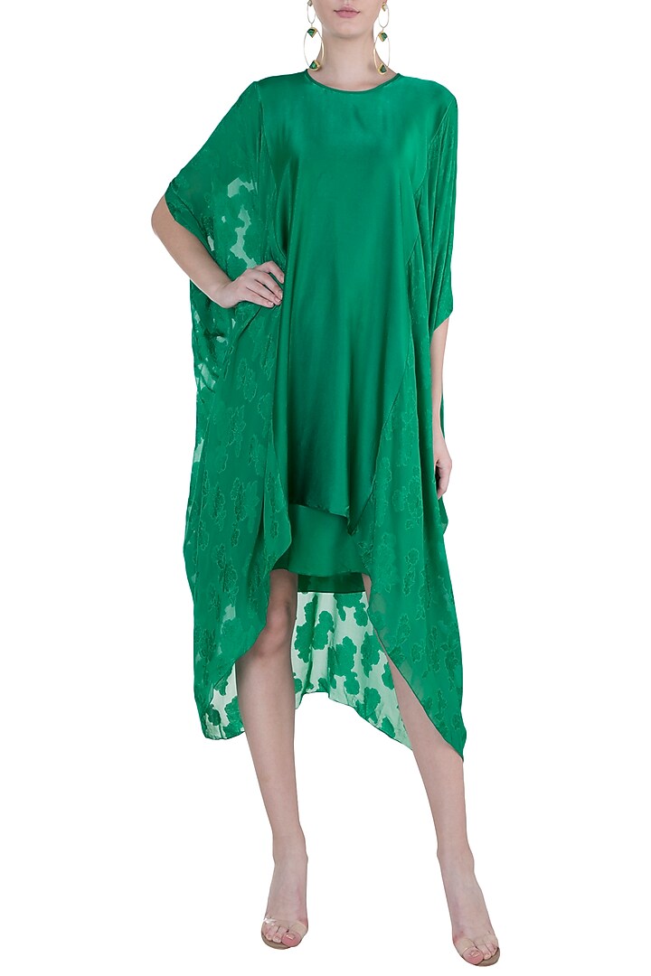 Jade Green Printed Tunic by Stephany at Pernia's Pop Up Shop 2025