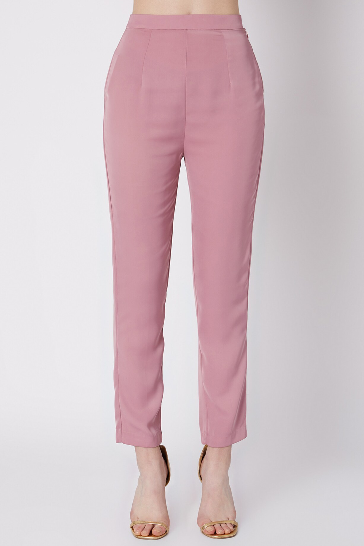 Dusty Pink Embroidered Jacket Set by Supria Munjal at Pernia's Pop Up ...