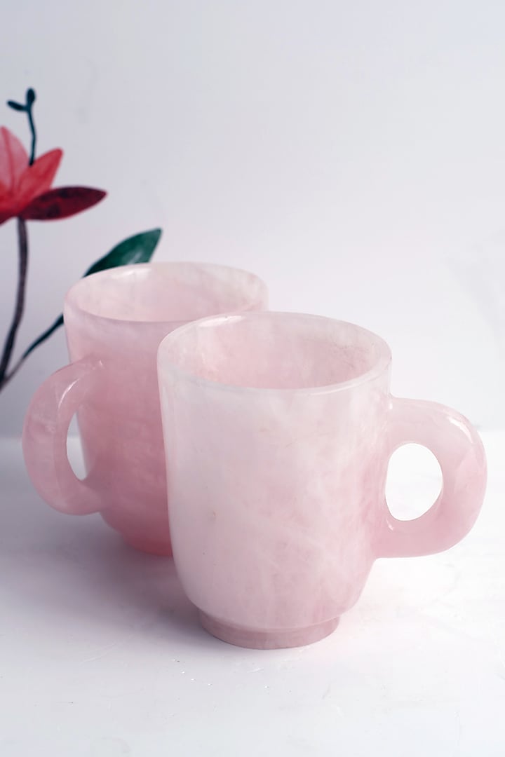 Rose Quartz Natural Stone & Brass Coffee Mug by SwatiN at Pernia's Pop ...