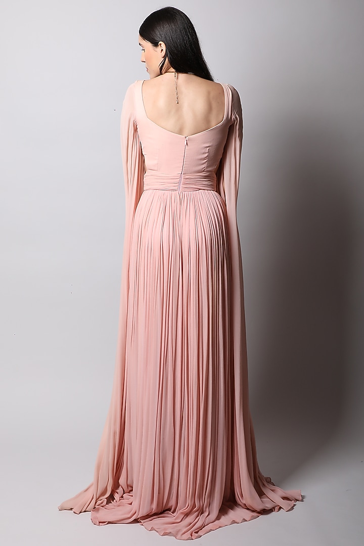 Pink Gown With Cut-Outs by Swatee Singh at Pernia's Pop Up Shop 2024