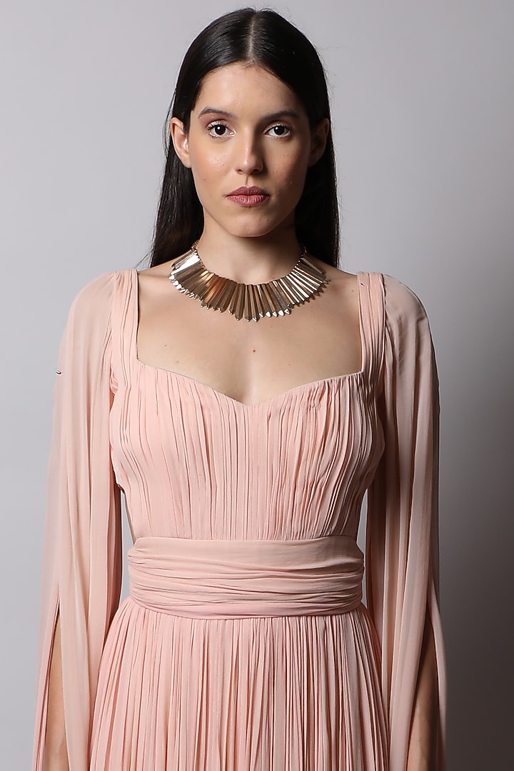 Pink Gown With Cut-Outs by Swatee Singh at Pernia's Pop Up Shop 2024